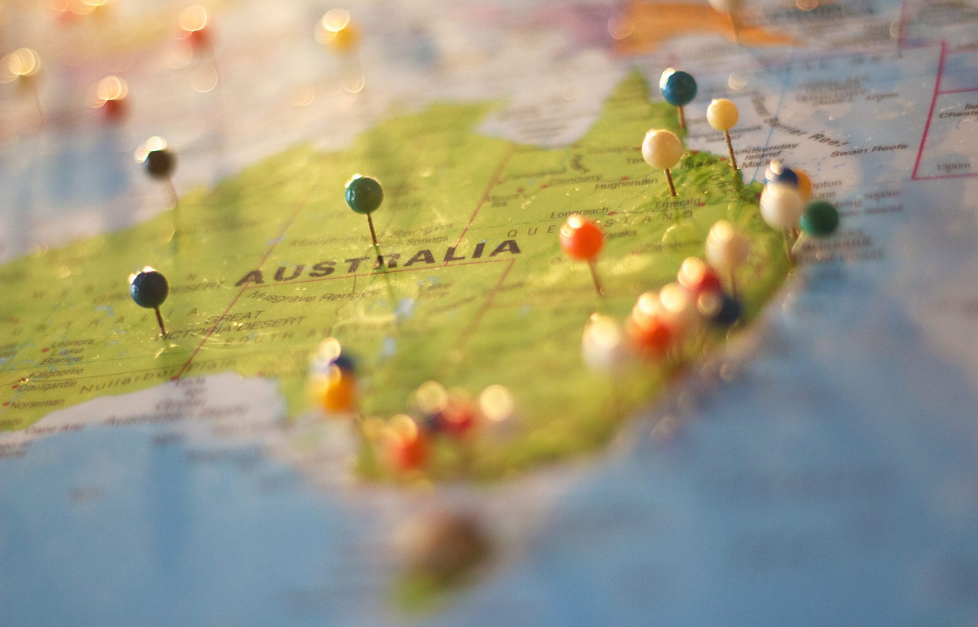 Australia Time Zones Map | Go Study Australia